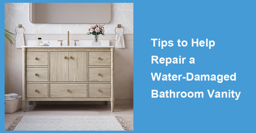 Tips to Help Repair a Water-Damaged Bathroom Vanity|WELLFOR