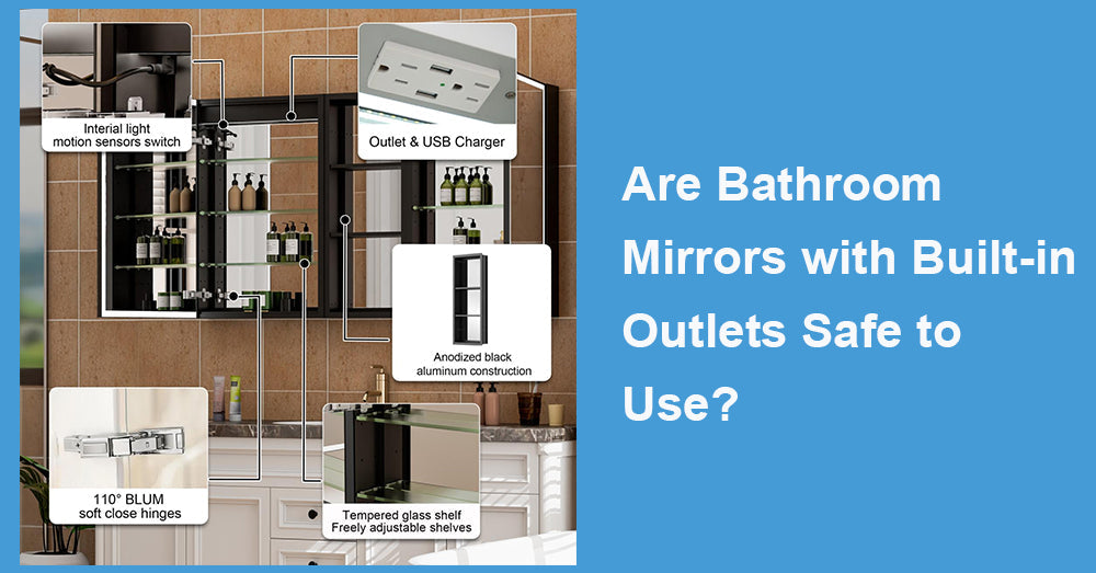 Are Bathroom Mirrors with Built-in Outlets Safe to Use|WELLFOR