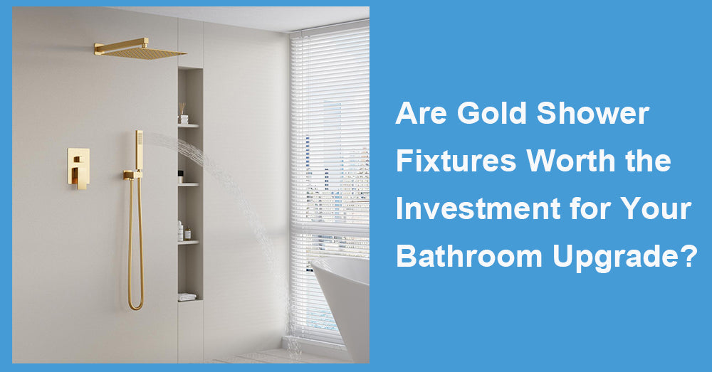 Are Gold Shower Fixtures Worth the Investment for Your Bathroom Upgrade ...