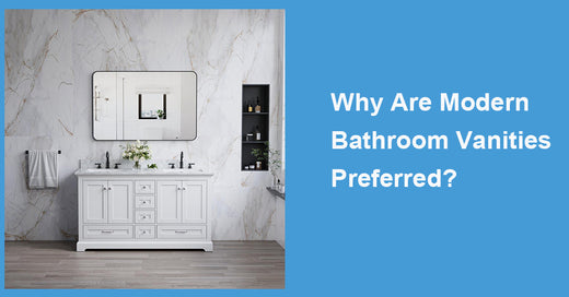 Why Are Modern Bathroom Vanities Preferred|WELLFOR