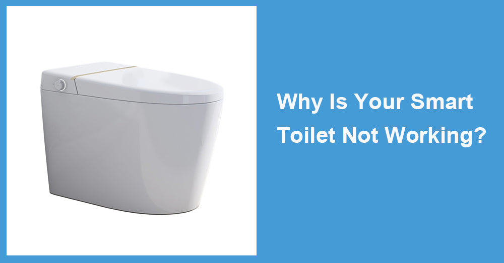 Why Is Your Smart Toilet Not Working|WELLFOR