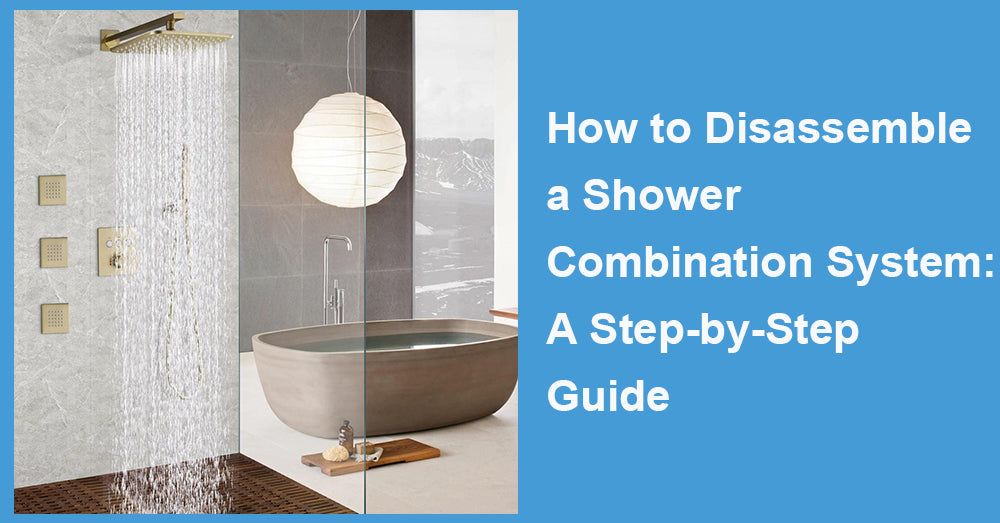 How to Disassemble a Shower Combination System: A Step-by-Step Guide ...
